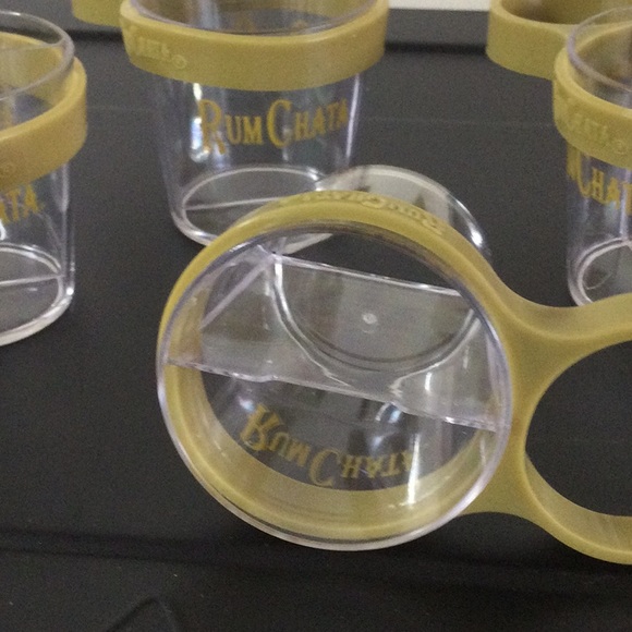 Rum Chata | Dining | New Plastic 4 Rum Chata Split Shot Glass | Poshmark